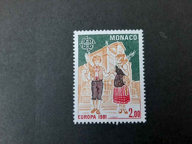 Evropa cept Monaco 1981 raspar