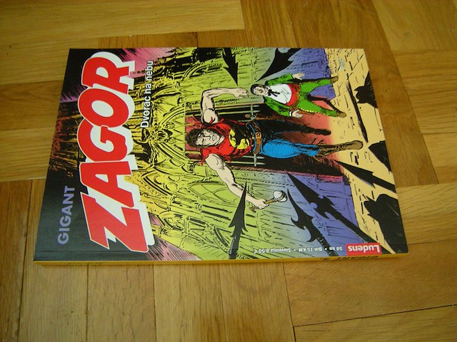 ZAGOR GIGANT 4 - DVORAC NA NEBU