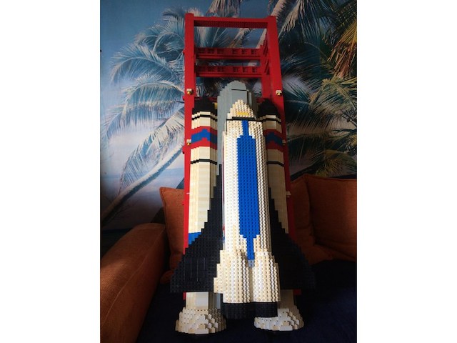 OGROMNA LEGO RAKETA (Unikat na tržištu!)