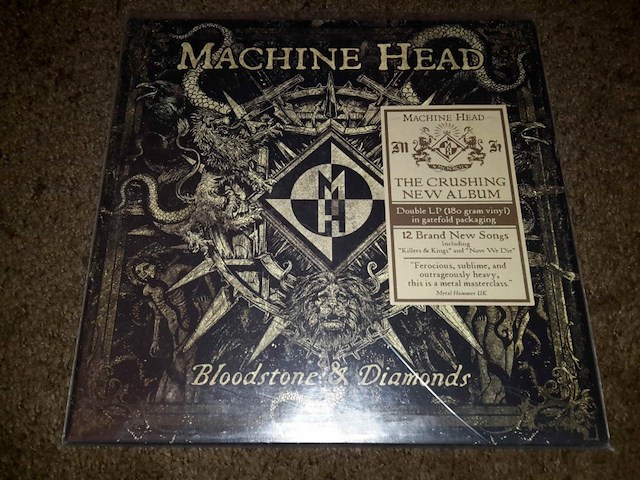 Machine Head - Bloodstone &; diamonds 2LP-ja , NOVO