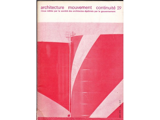 franc. casopis - architecture mouvement 1973