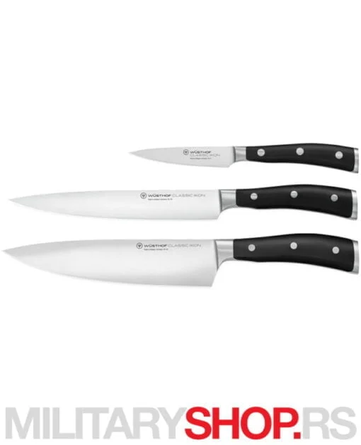 Wusthof Ikon komplet 3 kuhinjska noža