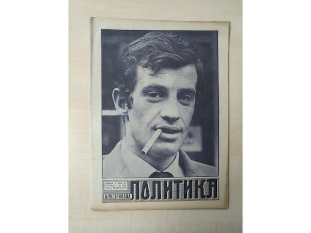 JEAN PAUL BELMONDO - ILUSTROVANA POLITIKA 1963