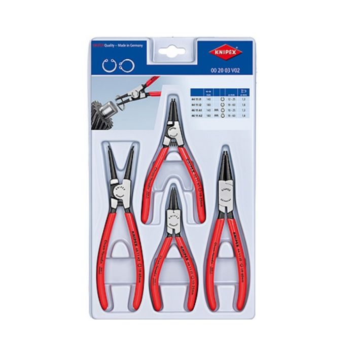 KNIPEX KOMPLET KLEŠTA ZA SEGER OSIGURAČE 4/1 00 20 03 V02