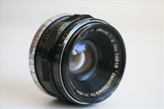 Canon 35mm f:2 Leica LTM M39 mount