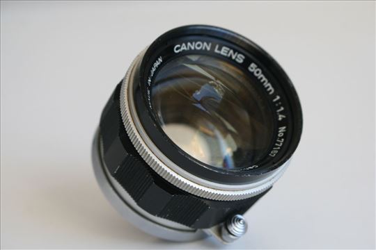 Canon 50mm f:1.4 Leica LTM M39 mount