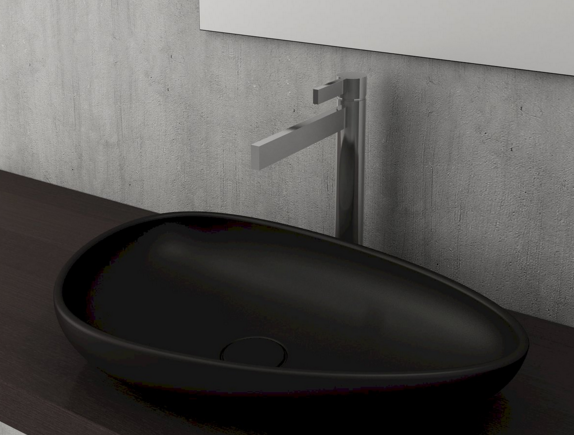 LAVABO 59.5×37 MAT CRNI BOCCHI