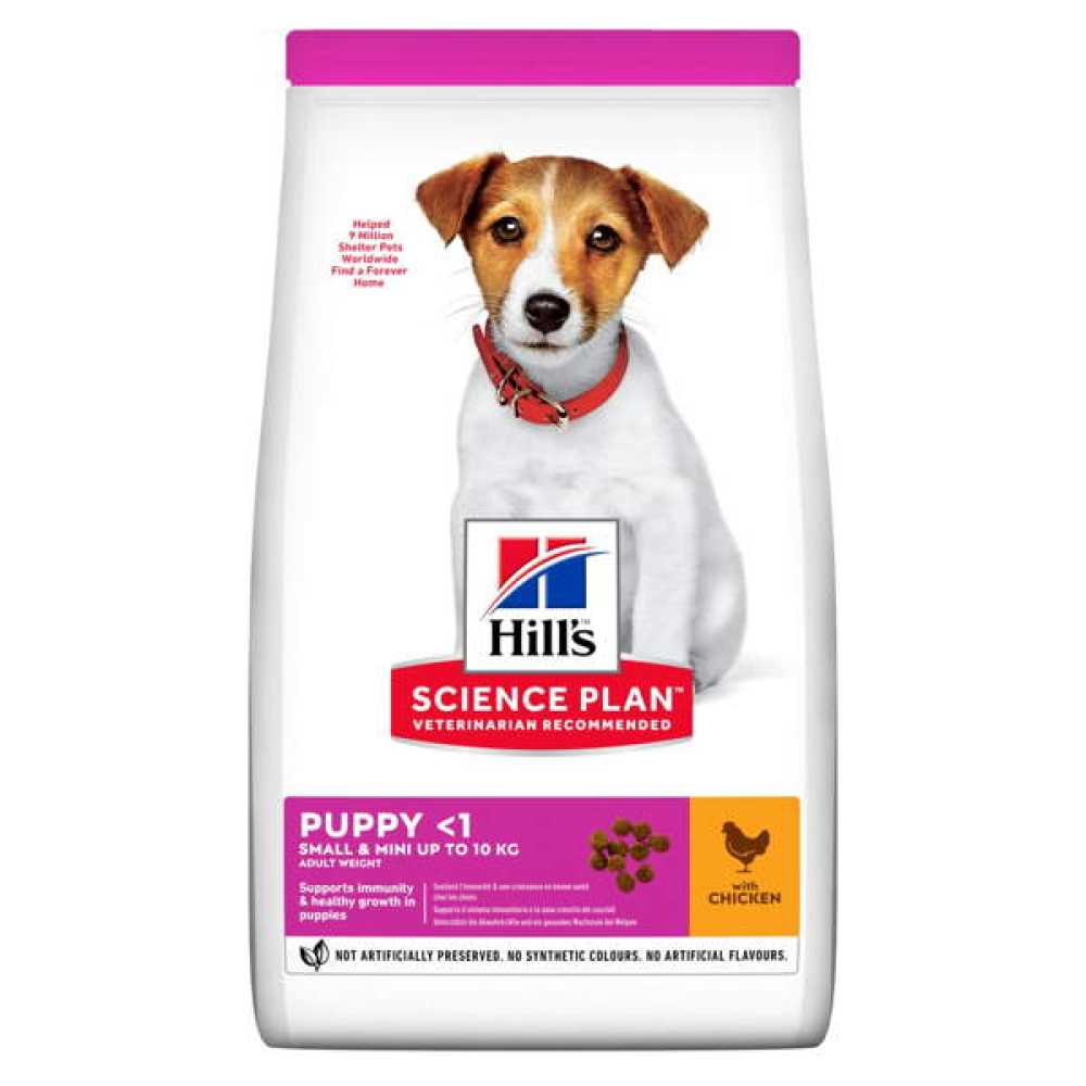 Hill's Science Plan hrana za štence Small & Mini Puppy Piletina 6kg