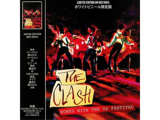 Clash, The ‎– Bored With The US Festival (LP), UK PRESS