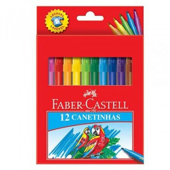 FABER CASTELL Flomasteri Flexi 1/12 150112