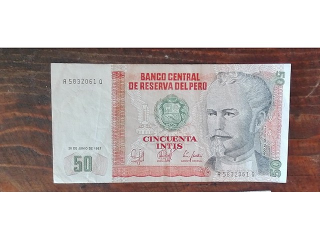 PERU 50 i 1987