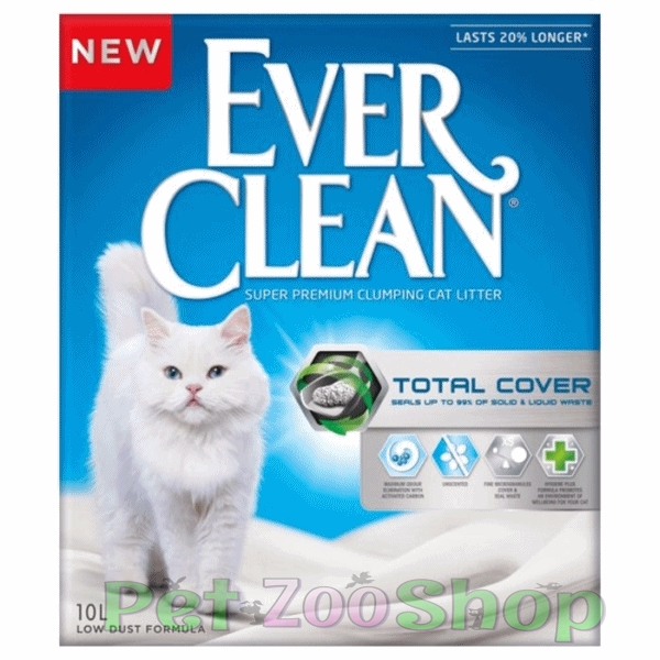 Ever Clean Pesak za mačke Total Cover