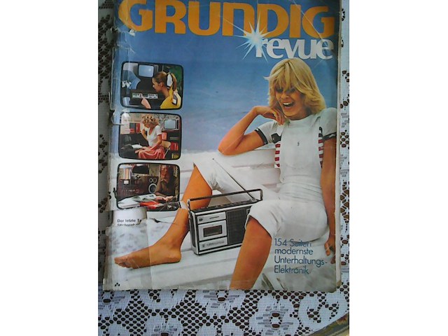 GRUNDIG REVUE KATALOG AUDIO TEHNIKE