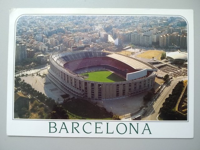 Razglednica: Barcelona - Camp Nou