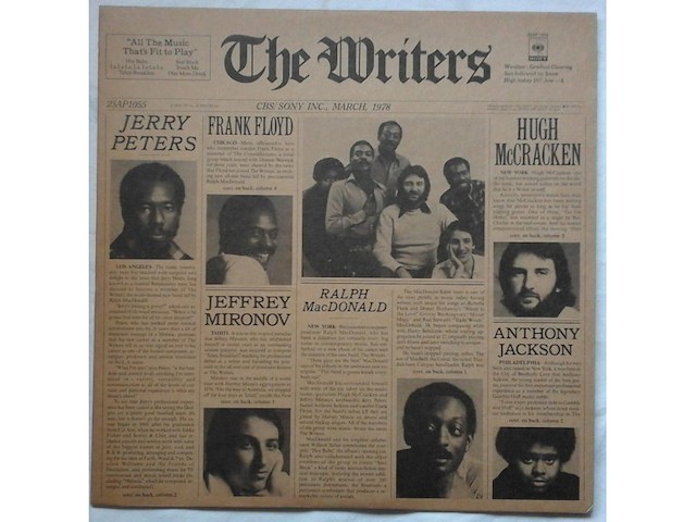 THE  WRITERS  -  THE  WRITERS (Japan Press)