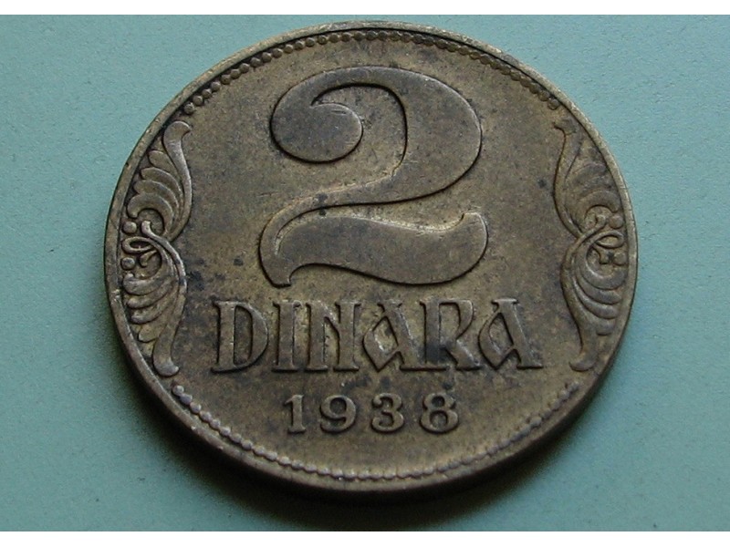 Jugoslavija - 2 Dinara 1938