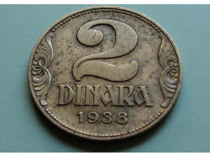 Jugoslavija - 2 Dinara 1938