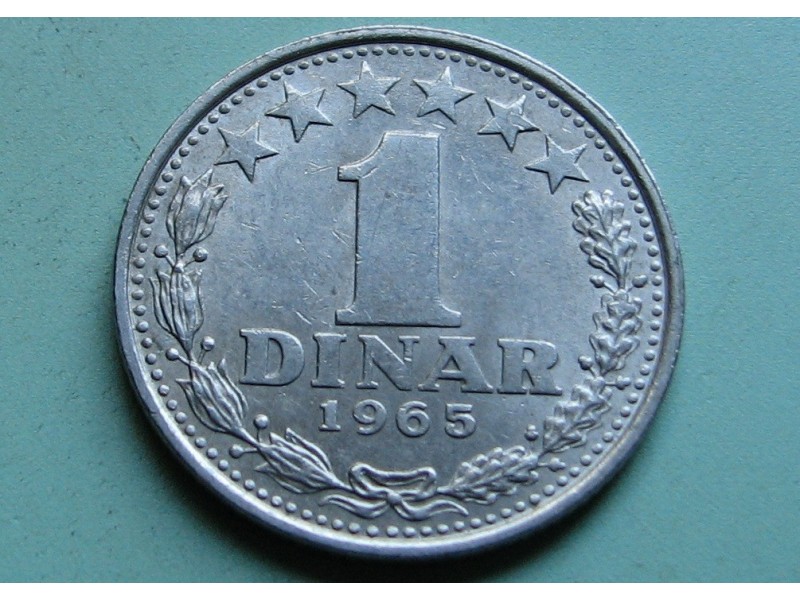 Jugoslavija - 1 Dinar 1965