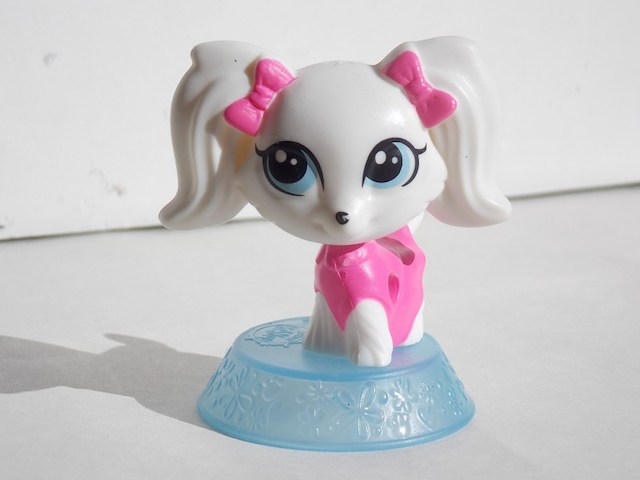 LPS Bela roze kuca sa post McDonald`s 2015 Hasbro