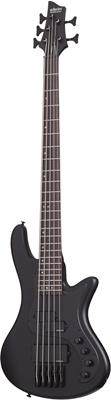 Schecter Stiletto Stealth- 5 SBK # 2523