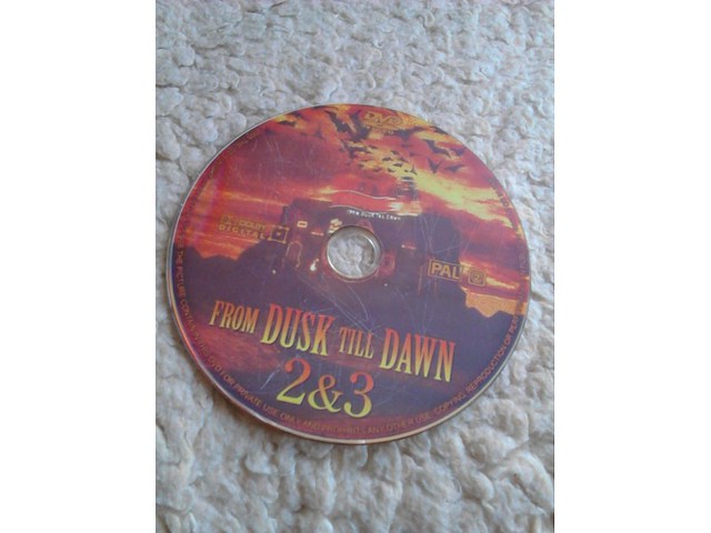 DVD FILM  FROM DUSK TILL DAWN