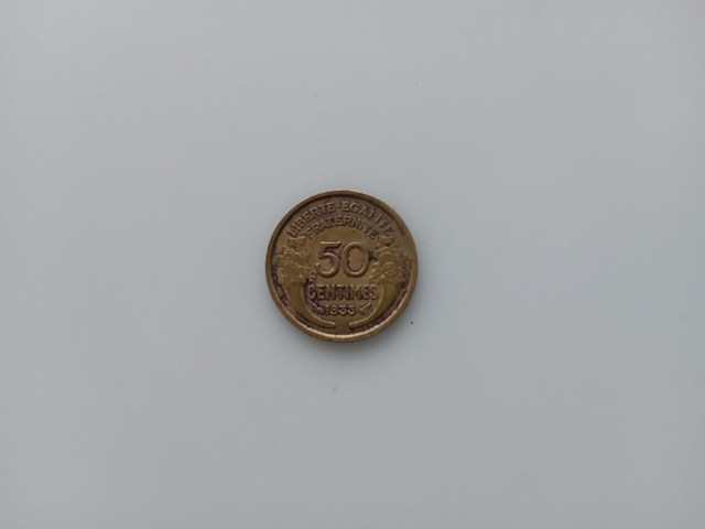 50 santima  Francuska  1933.