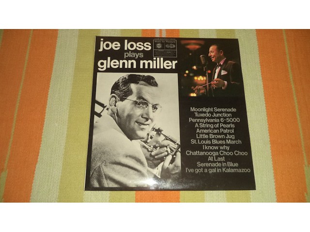 LP: JOE LOSS plays GLENN MILLER (druga verzija omota)