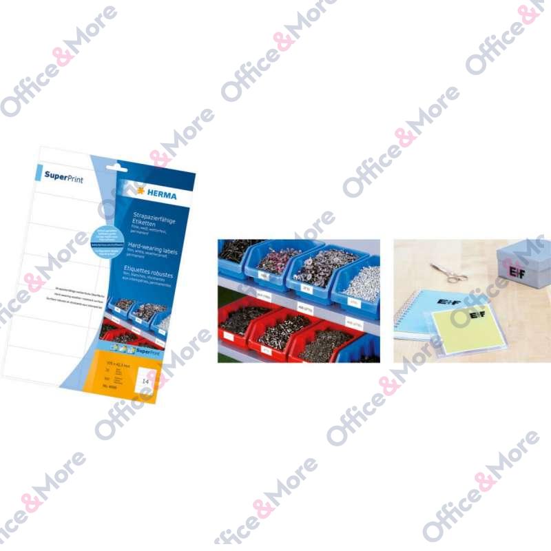 HERMA SLP ETIKETE PVC 66X33,8 (24) TRANSP. 1/25