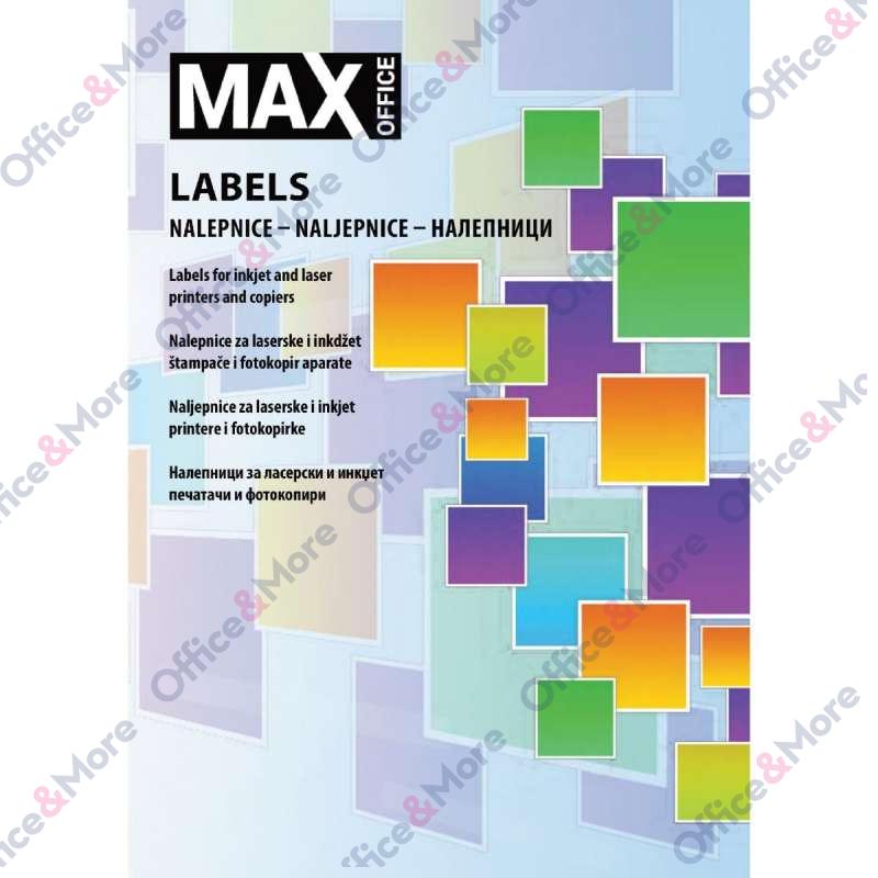 MAX OFFICE SLP ETIK 70/50,8 PAK.100 (15 na listu)P