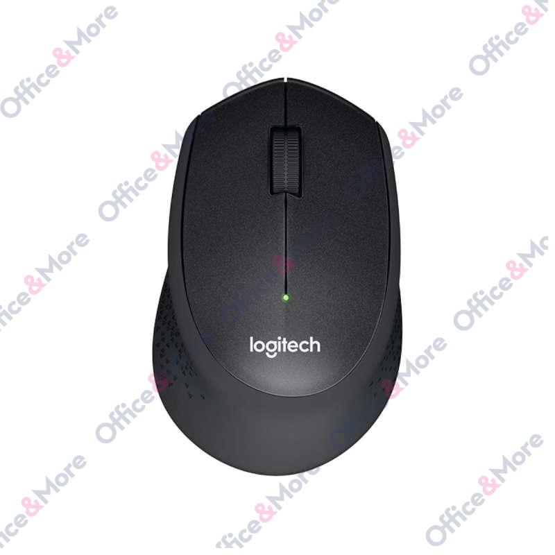 LOGITECH MIŠ BEŽIČNI OPT. M330 SILENT BLACK