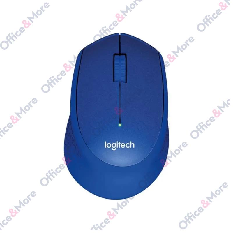 LOGITECH MIŠ BEŽIČNI OPT. M330 SILENT BLUE
