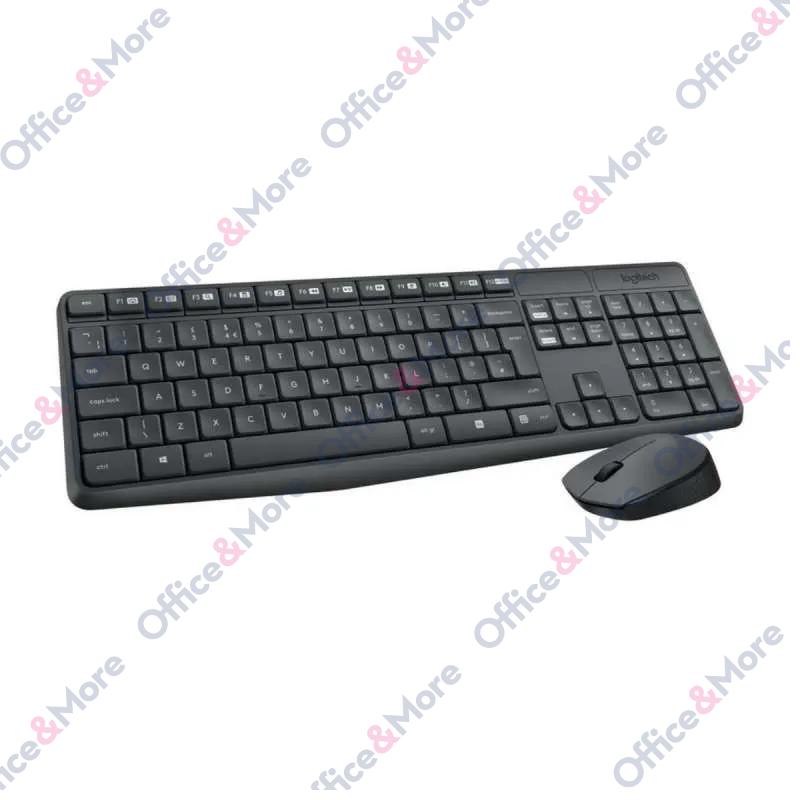 LOGITECH BEŽIČNA TASTATURA I MIŠ MK235