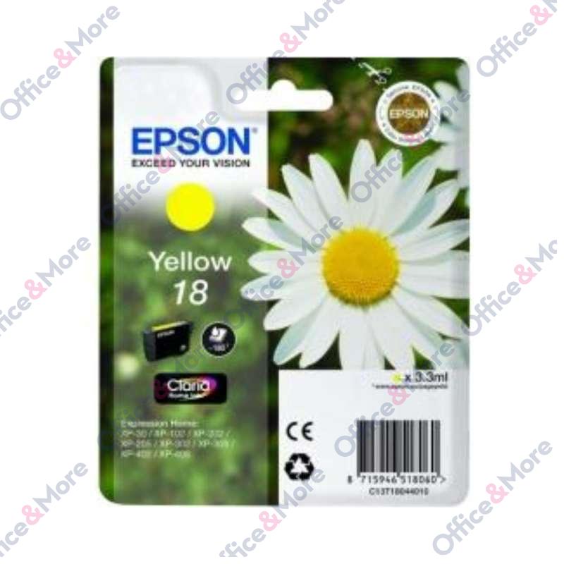 EPSON KERTRIDŽ T1804 YELLOW