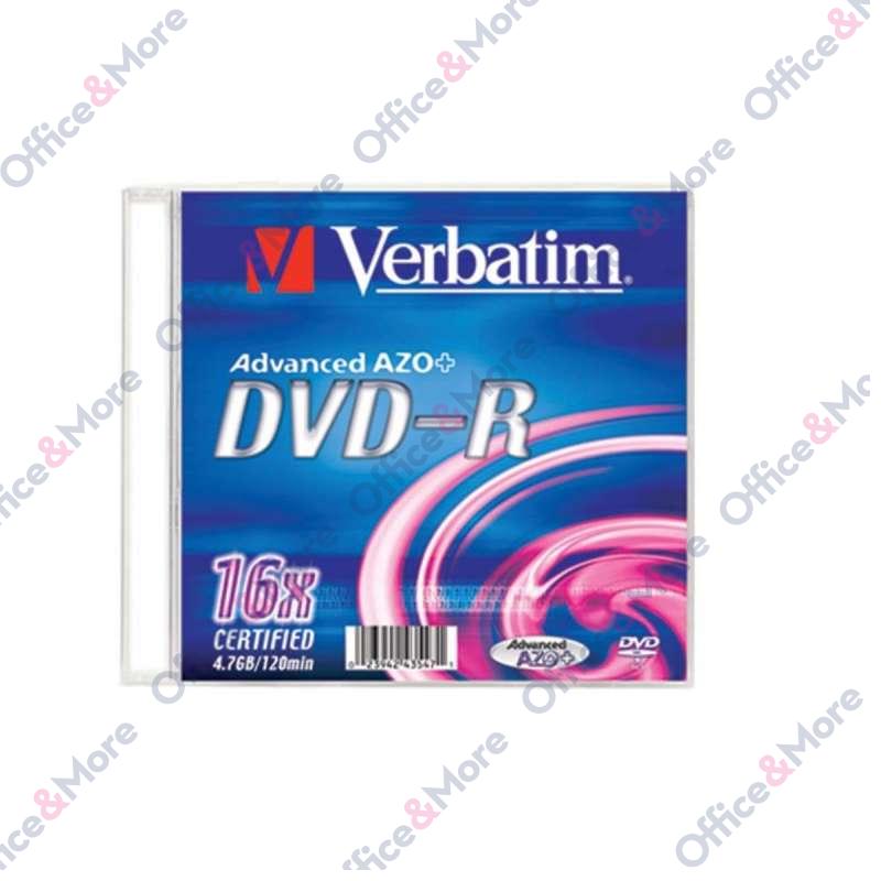 VERBATIM DVD-R SLIM 4,7GB 16X