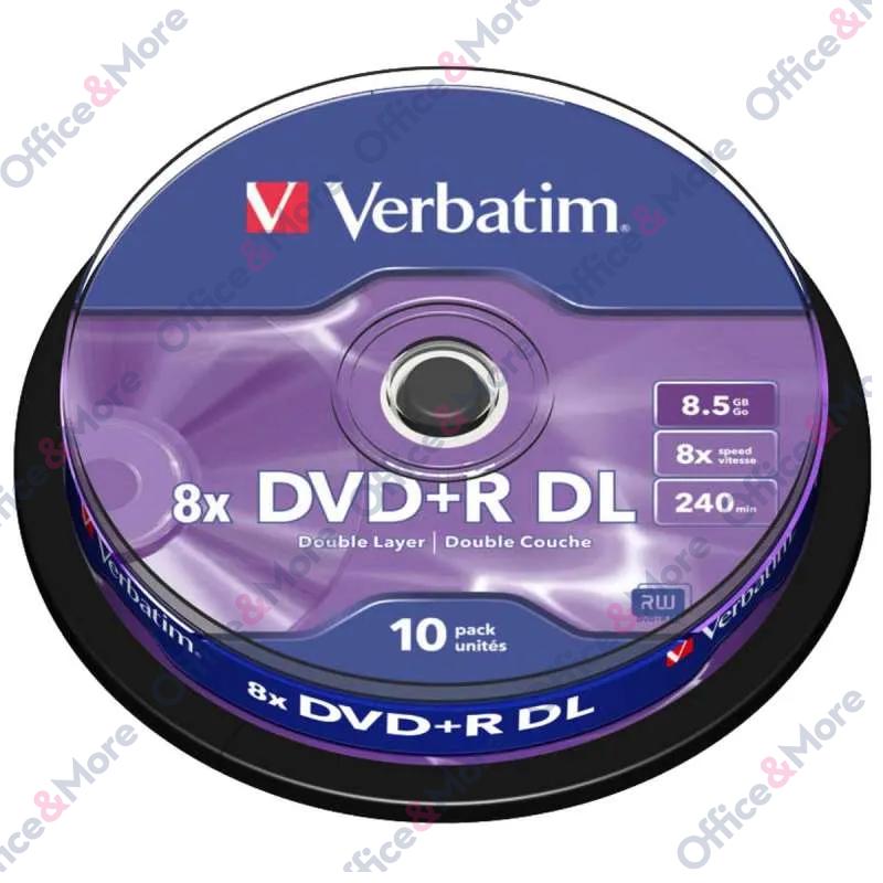 VERBATIM DVD+R DL 10/1 PAKOVANJE 8,5 GB