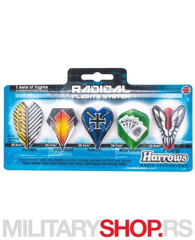 Set pikado pera Radical Flight System