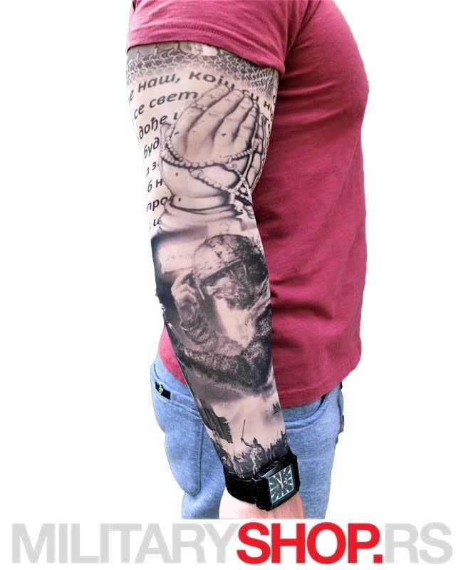 TATTOO RUKAV DUŠAN SILNI – UKRASNA TETOVAŽA