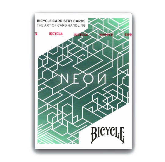Bicycle neon cardistry karte, 0441