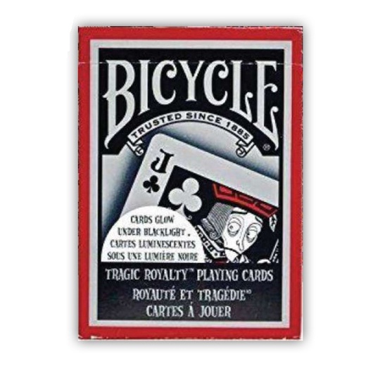 Bicycle tragic royalty uspcc karte, 0161