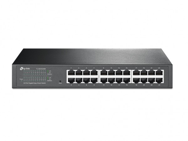 TP-LINK Switch Gigabit 24x RJ45 101001000Mbps metalno kuciste (13'')' ( 'TL-SG1024DE' )