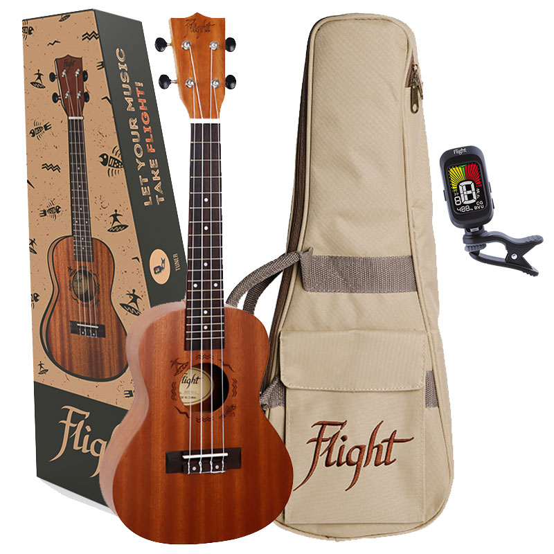 Flight NUC310 Concert ukulele pack