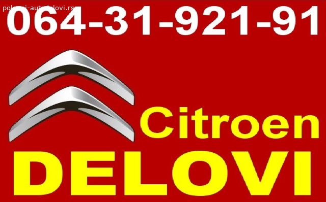 DELOVI CITROEN C1 C2 C3 C4 C5 C6 C8 SAXO