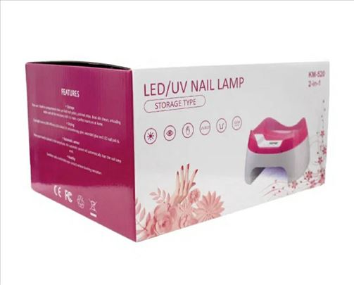 UV led lampa za nokte + stalak za pribor 110w