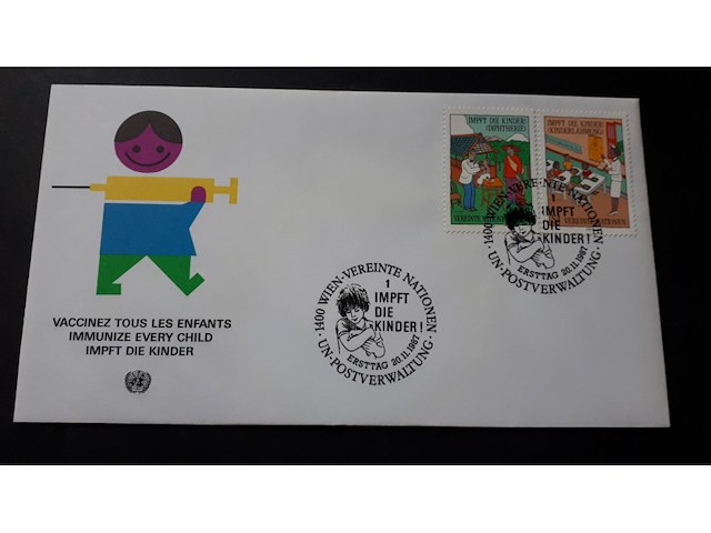 UN Beč 1987.  FDC 5