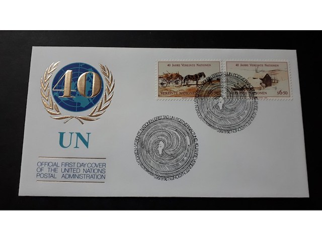 UN Beč 1985.  FDC 4