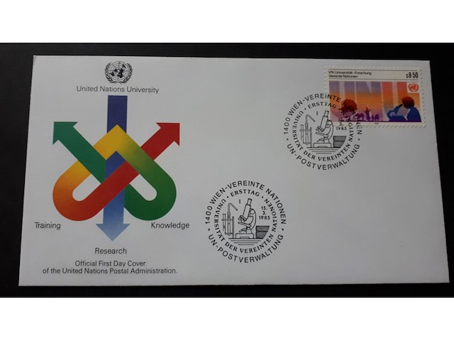 UN Beč 1985.  FDC 2