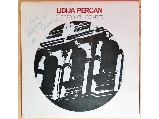 LP LIDIJA PERCAN - Canzoni... II (1977) 1. pressing