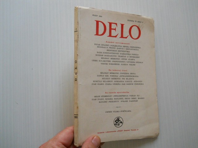 Delo, 1960