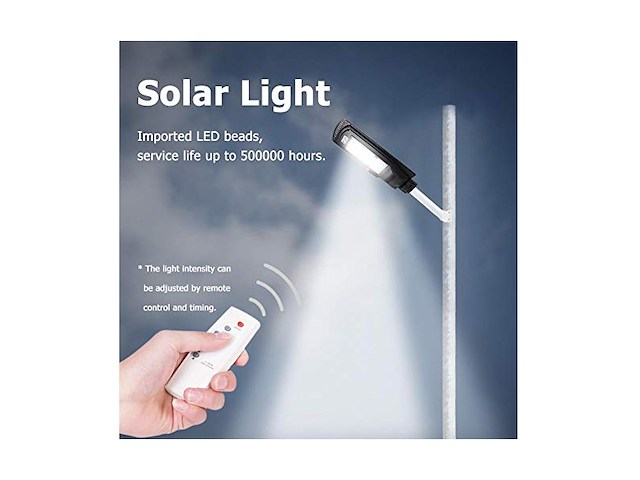 Solarni ulicni reflektor na daljinsko upravljanje 150W