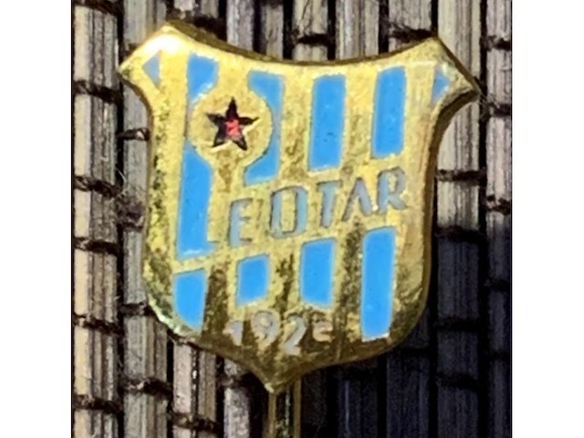 znacka fk Leotar emajl fudbal (1226.)